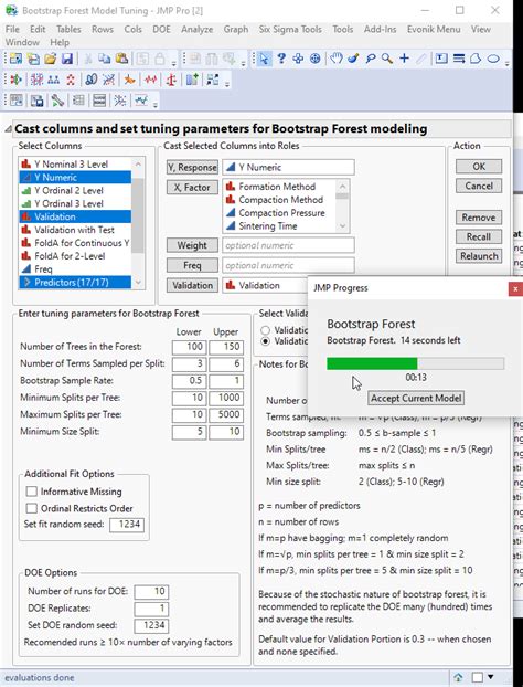 Graphical User Interface To Automate The Process Of Model Tuning Jmp User Community