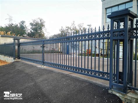 铁艺大门 庭院门 小区大门TDM2131 实景拍摄 铁艺护栏围墙样式大全产品图集
