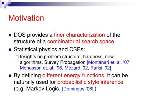 ppt computing the density of states of boolean formulas powerpoint