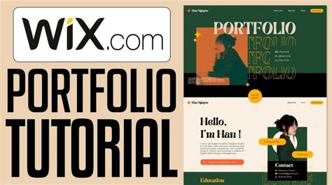 how to use wix to make a portfolio website 2024 complete tutorial