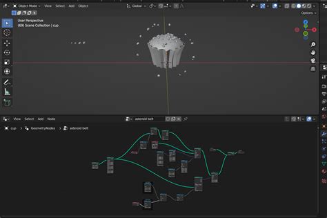 distance between revolving asteroids geometry nodes basics and interface blender artists