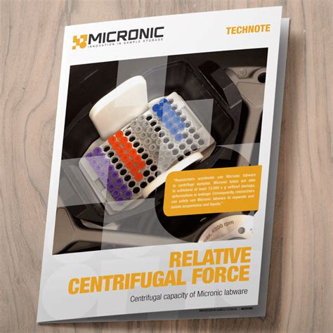 Relative Centrifugal Force Nbs Scientific Be