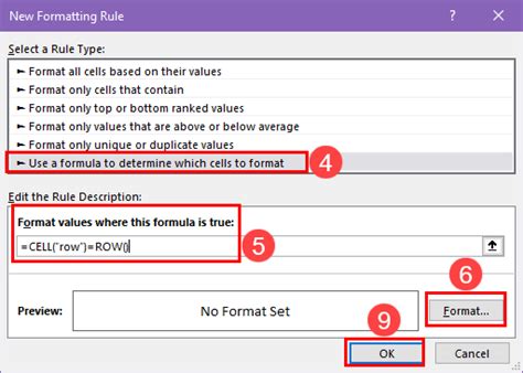 5 ways to highlight current row and column in microsoft excel how to