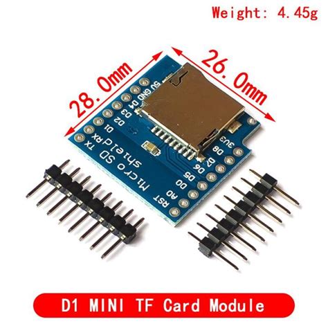 Micro SD Storage Expansion Board D1 Mini TF Card Module Daraz Pk
