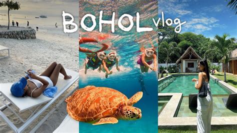 Vlog 🇵🇭 18년지기 물개들과 3박5일 알찬 보홀여행 브이로그 물놀이 스팟 추천 호핑투어 바다거북이 보홀맛집