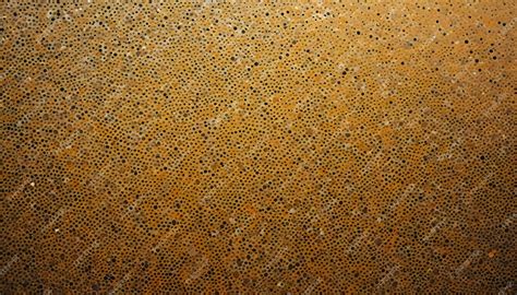 A Textured Background With A Pattern Of Small Irregularly Shaped Brown Dots On A Yellowbrown