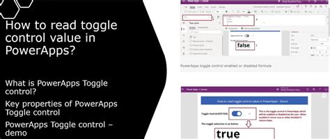 In 2 Steps Read Powerapps Toggle Control Value Instantly Global