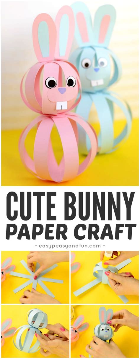 Easter Bunny Paper Crafts