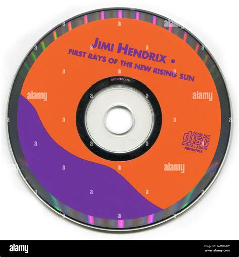 Cd Jimi Hendrix First Rays Of The New Rising Sun Released On Mca Records On April 22 1997
