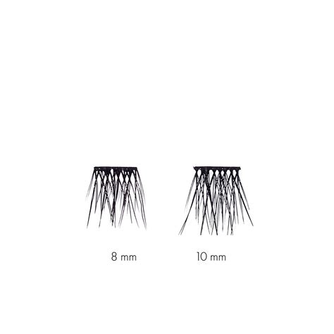 Sweed Cluster 3d Lashes Medium Black