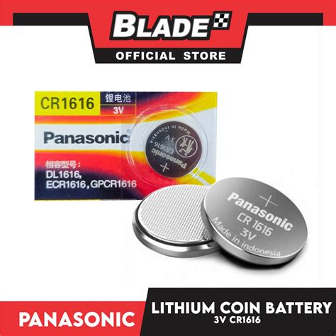 Panasonic Cr1616 Lithium Battery 3v Dl1616 Ecr1616 Gpcr1616 Button Cell Coin Batteries