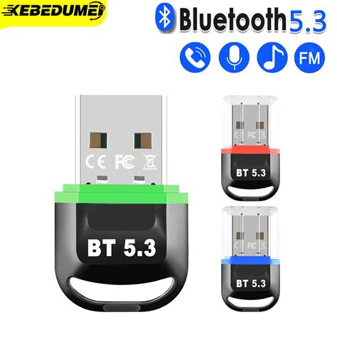 차량용 블루투스 53 어댑터 송신기 무선 오디오 리시버 Usb 동글 핸즈프리 통화 자동 스피커 마우스 티몬