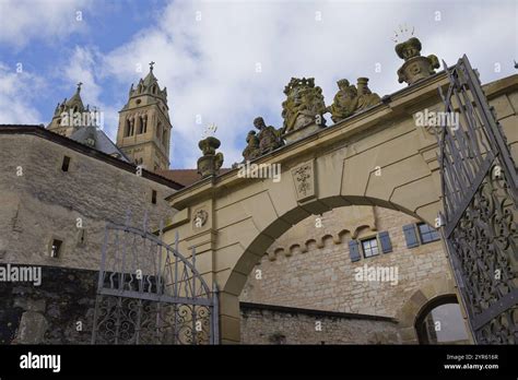 Portal Of Comburg Castle Benedictine Monastery Way Of St James