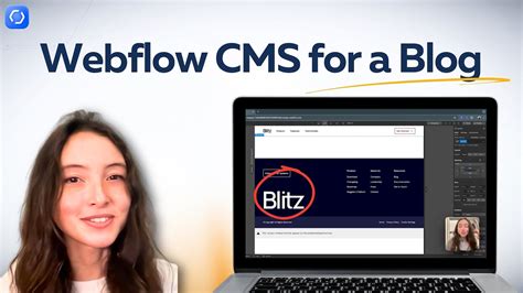 Webflow Tutorial Set Up The Cms For A Blog Step By Step Youtube