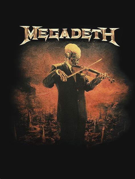 Megadeth Mens Tee Symphony For Destruction Stagediving