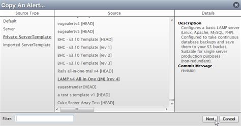 Import An Alert Specification