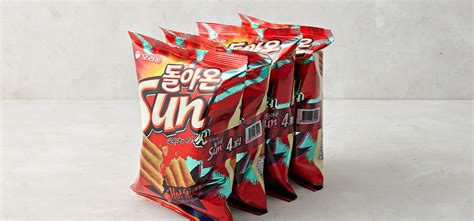 오리온 썬 핫스파이시 4번들 마켓컬리