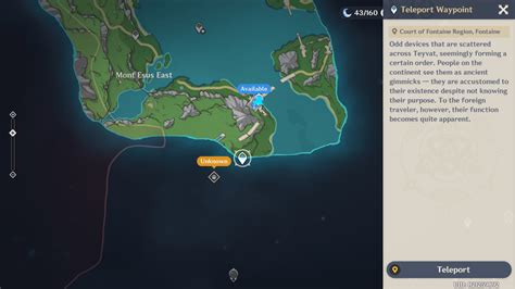 Waypoint Fontaine Bug Rgenshinimpact
