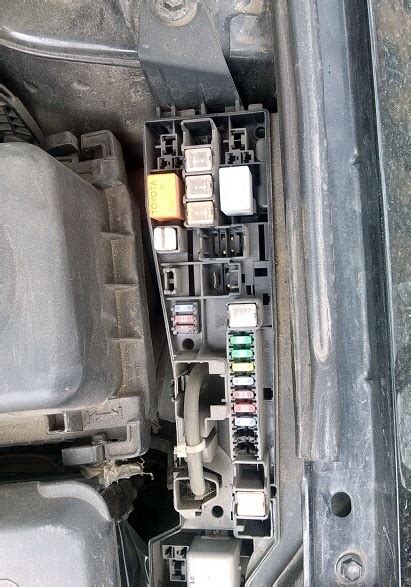 Fuse Box Diagram Toyota Avensis 2003 2009 Relay With Assignment And