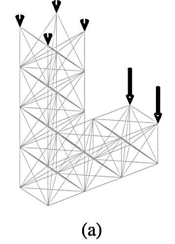 A The Optimal Structural Design For Truss Management Download Scientific Diagram