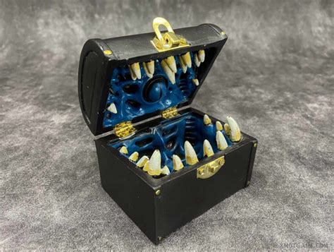Mimic Dice Box Mimic Chest Custom Dice Maker Dice Manufacturers Dice Supplier Custom Metal
