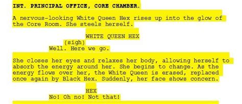 Gavin Blair Posted The Script For A Deleted Scene In Daemon Rising