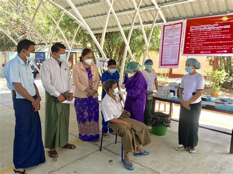 မင်္ဂလာဒုံ မြို့နယ်တွင်အသက်၄၀ နှစ်နှင့်အထက် ပြည်သူများအား ဒုတိယအကြိမ