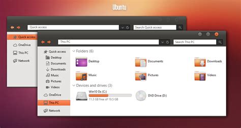 Ubuntu Dark Theme For Windows 10 Rtm Updated Windows