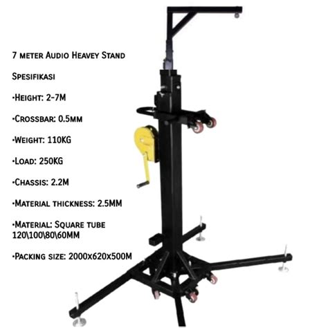 Jual Stand Speaker Dan Lighting Catrol 7m Shopee Indonesia