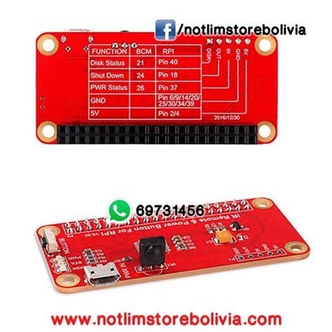 Control Remoto Ir Apagadoencendido Para Raspberry Pi Notlim Store Bolivia