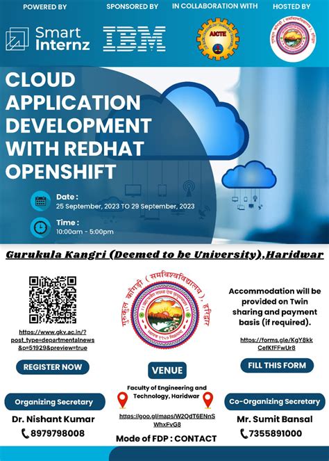 Sumit Bansal On Linkedin Facultydevelopment Cloudappdevelopment Redhatopenshift…