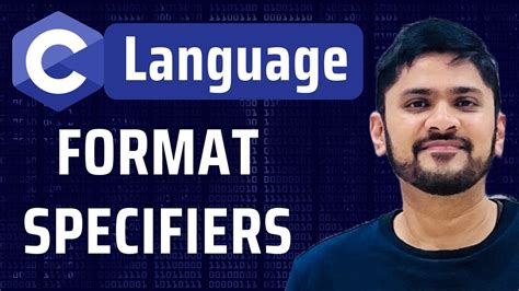 What Are Format Specifiers In C Programming C Tutorial For Beginners Amit Thinks Youtube