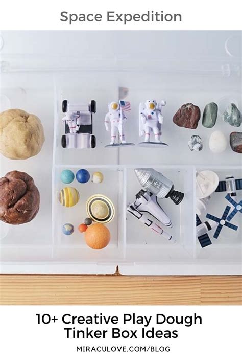 10 Open Ended Play Dough Tinker Box Ideas