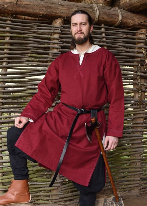 Medieval Tunic Braided Edge