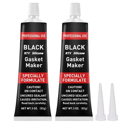 170g Rtv Silicone Gasket Maker Black High Temp Silicone Resist Oil