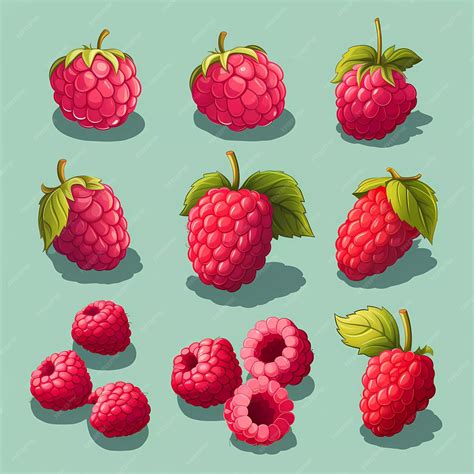 Premium Vector Raspberry