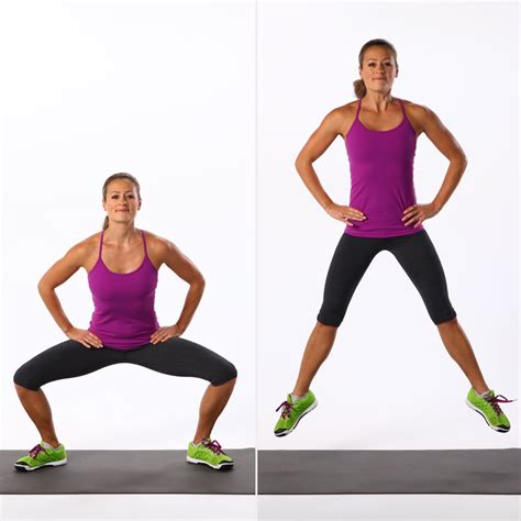 Sumo Squat Jumps 5 Best Butt Exercises Popsugar Fitness Photo 2