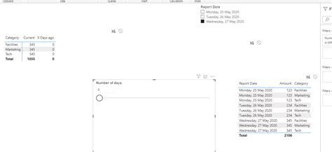 Solved Matrix Visual Dynamic Calculation Between Values Microsoft