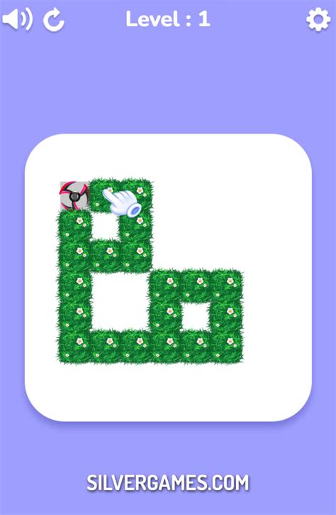 Grass Cutting Play Online On Silvergames 🕹️