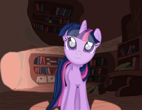 Twilight Sparkle Staring At Moon By Ter0k On Deviantart