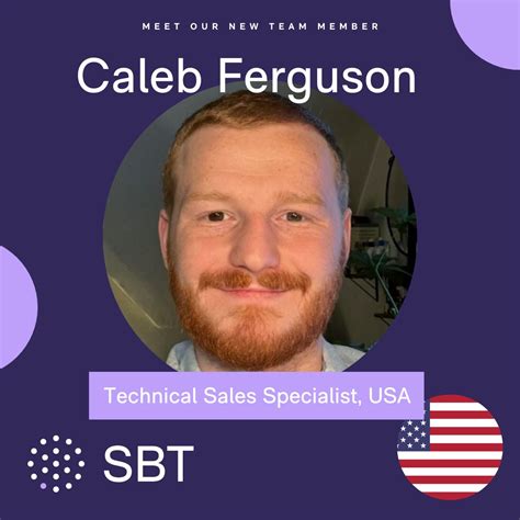 Caleb Ferguson On Linkedin Im Excited To Share That Ive Recently Started A New Position With Sbt