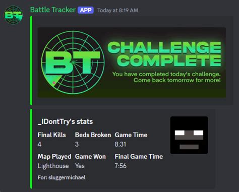 Hypixel Api Usage For A Daily Bedwars Challenge Hypixel Forums