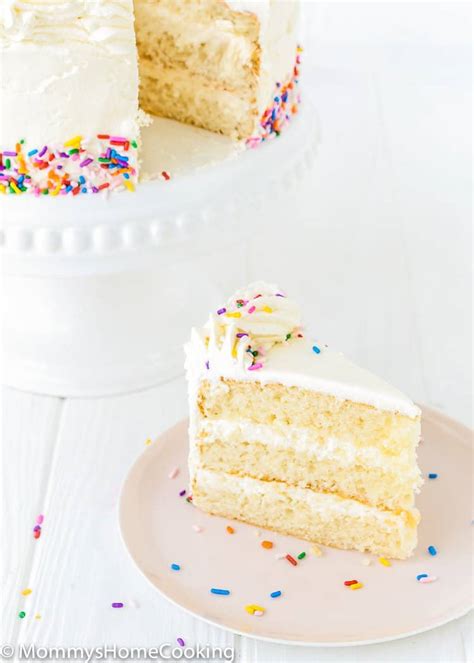 Eggless Vanilla Cake Recipe Mommys Home Cooking