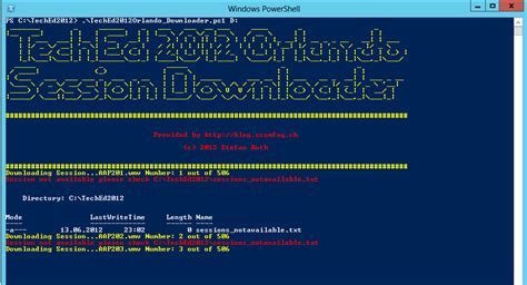 Teched 2012 Orlando Download Sessions Offline Viewing Stefanroth Net