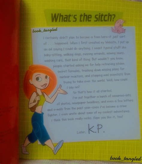 Kim Possible Kim Possible Book Kim Possible Books Kim Possible