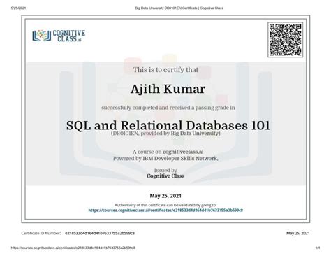 Ajith Kumar On Linkedin Ibm Cognitiveclasses