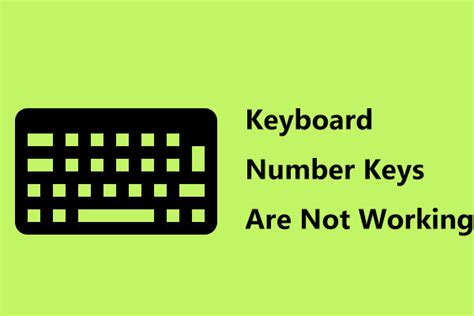 Expert Guide On Keyboard Number Keys Not Working Follow It