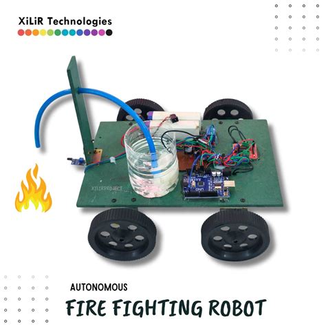 Autonomous Fire Fighting Robot Using Project Best Project
