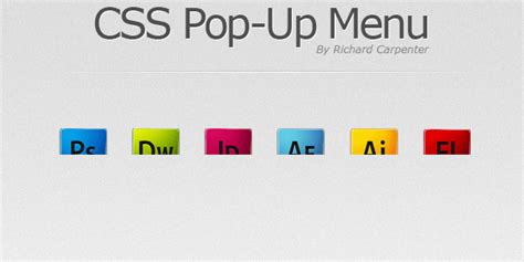 Learn How To Create A Pop Up Style Css Navigation Hv Designs