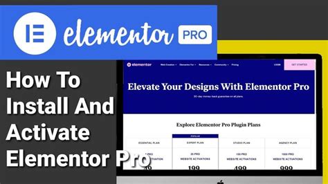 How To Install Elementor Pro On WordPress In Under Minutes How To Activate Elementor Pro